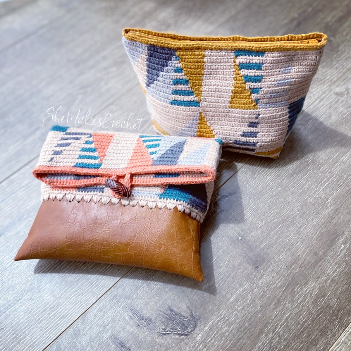 Geometric Squared Pouch – A Stitch Whimsy